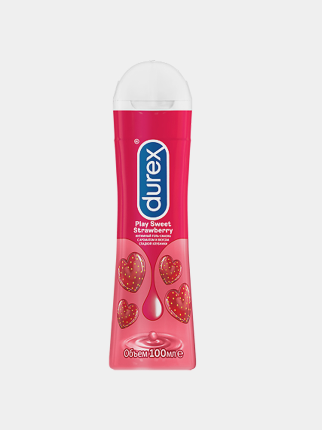Durex гель-смазка для интимного применения Sweet Strawberry, сладкая ...