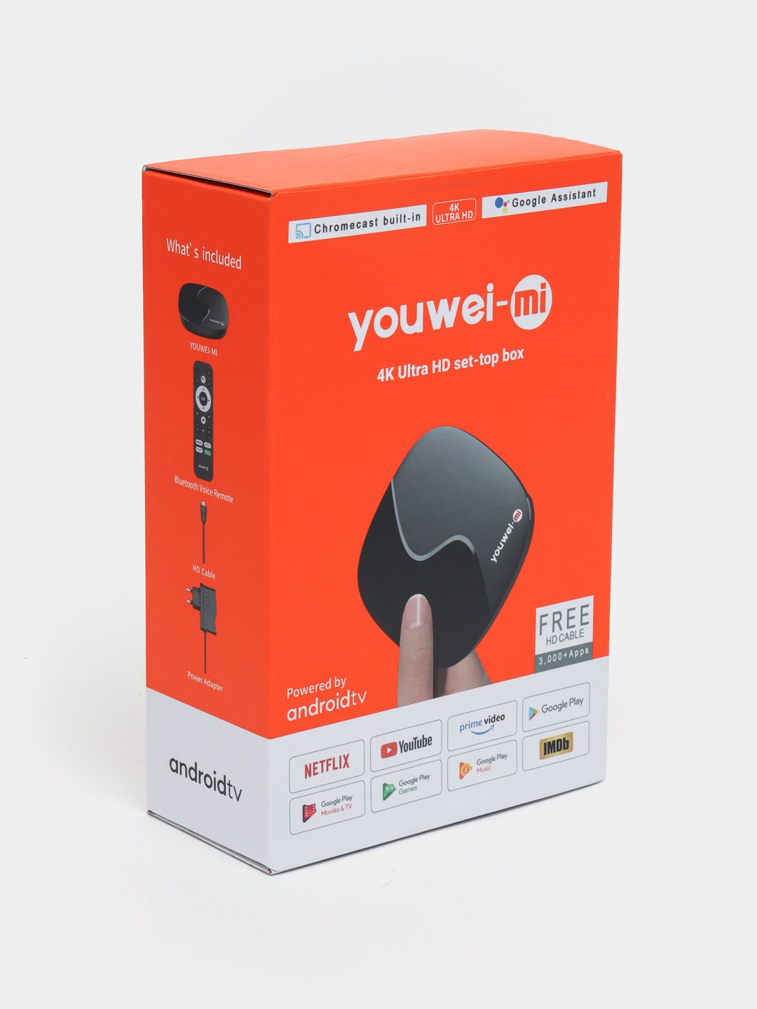 ТВ-приставка YOUWEI Smart TV 4K Youwei-Mi X4 2/16 купить по низким ценам в интернет-магазине ...