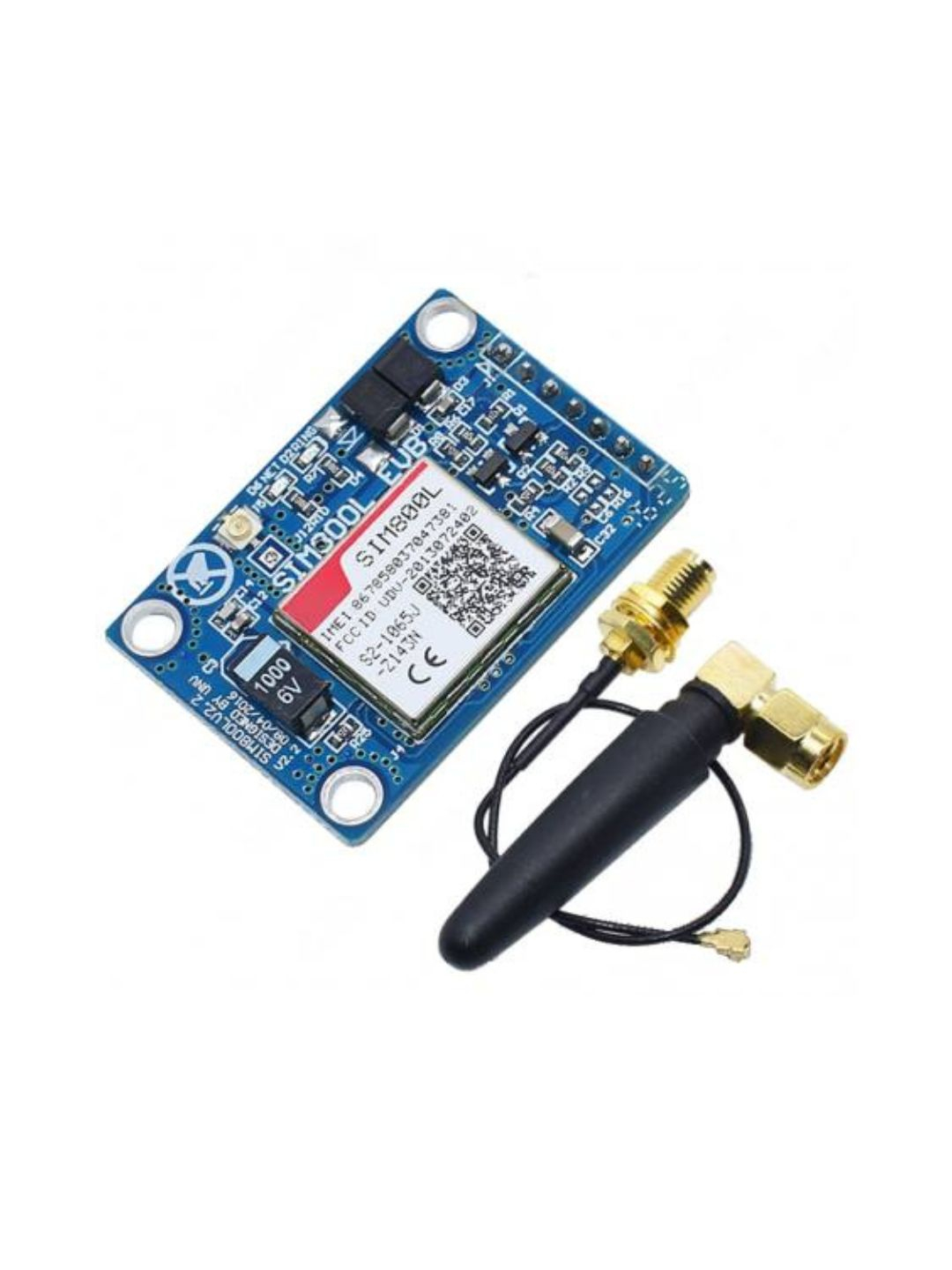 SIM800L V2.0 5V беспроводной GSM GPRS модуль четырехдиапазонный W/антенный кабель Arduino купить ...