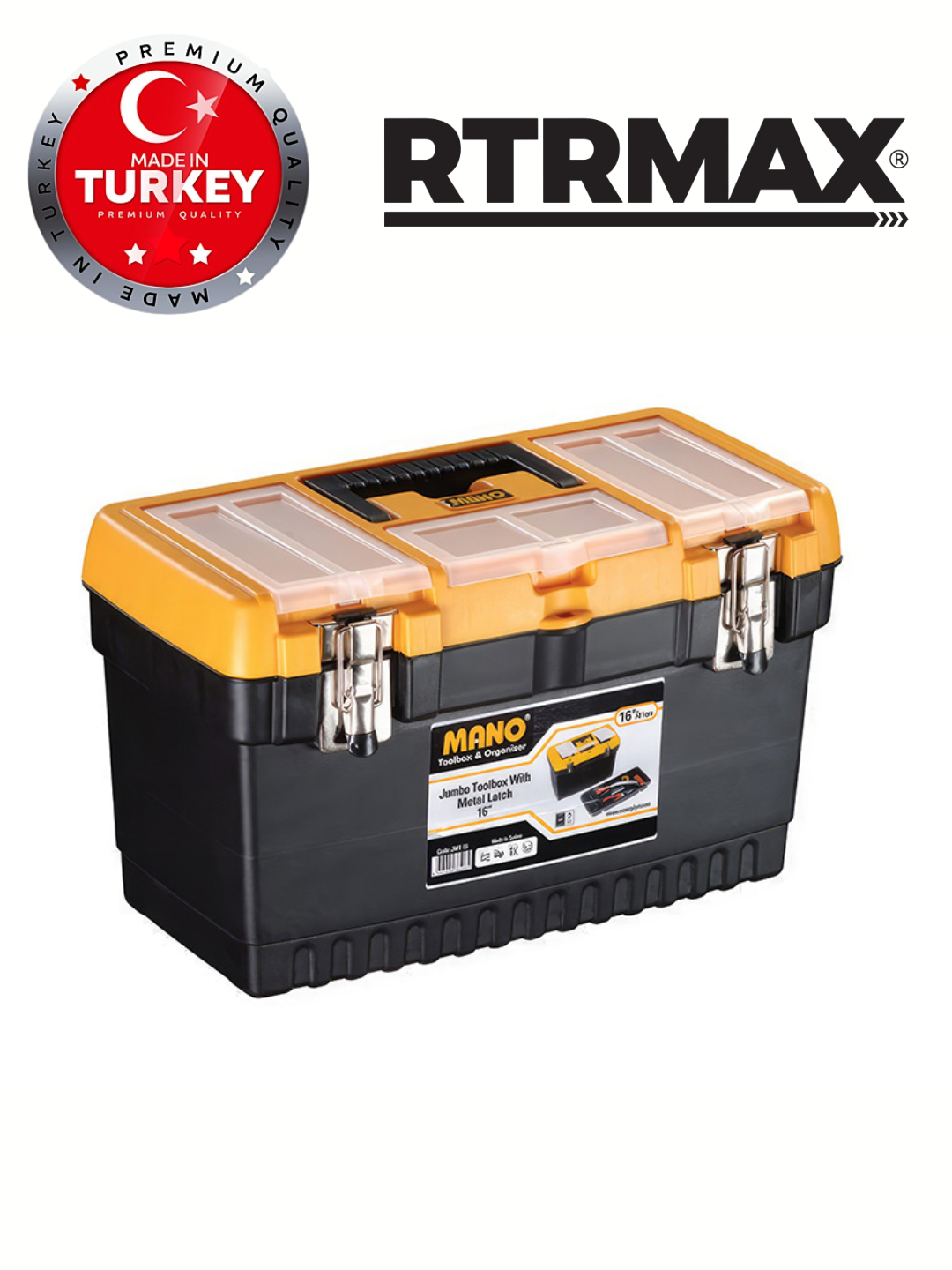 Турецкий ящик для инструментов RTRMAX RCM116 купить по низким ценам в ...