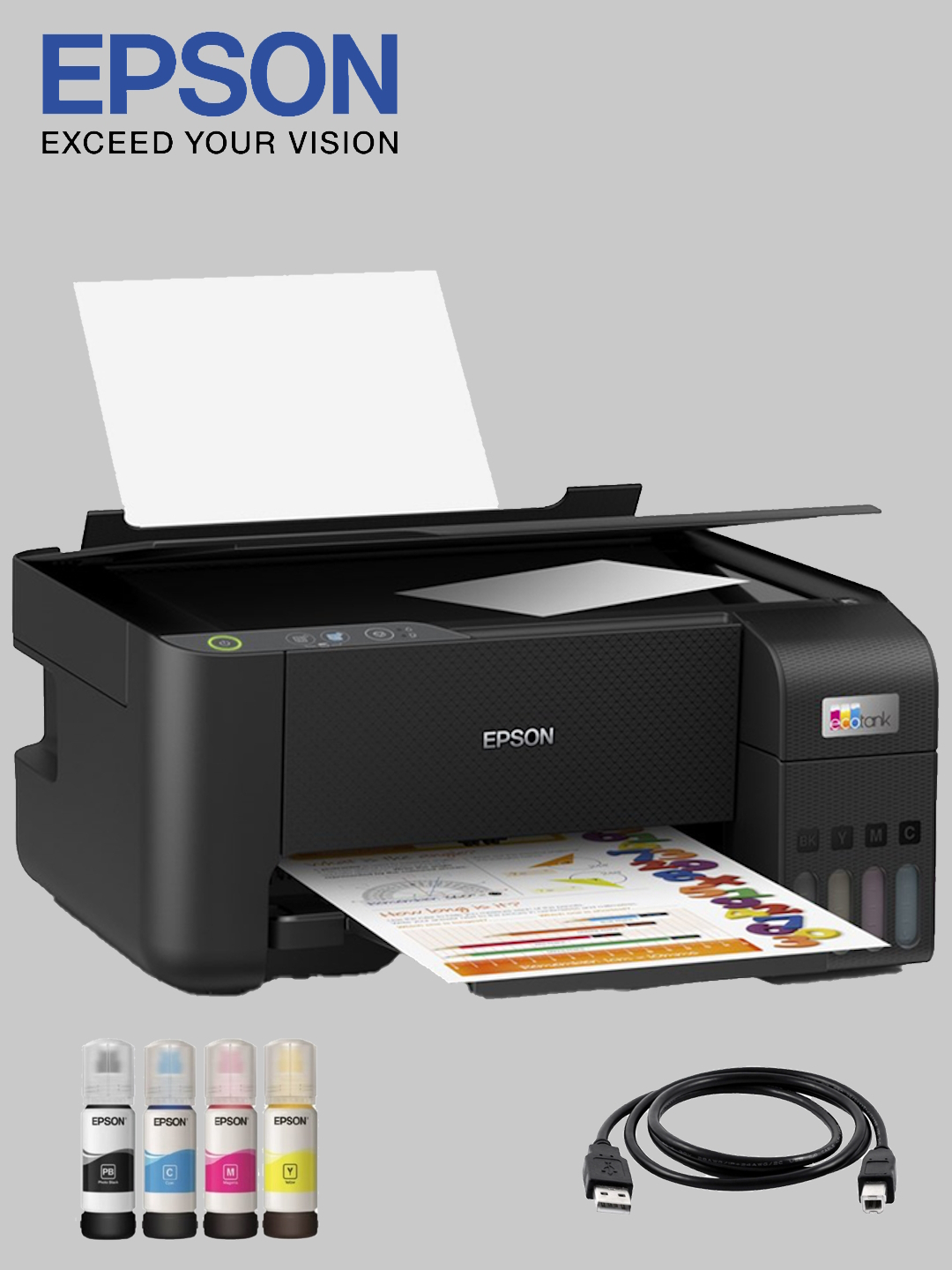 Цветной принтер EPSON L3258 EcoTank, 3 в 1 купить по низким ценам в ...