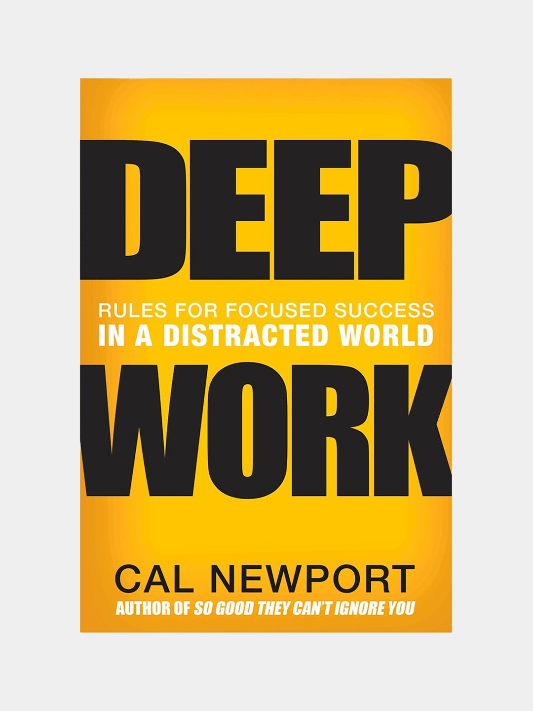 Deep Work, Cal Newport купить по низким ценам в интернет-магазине Uzum ...