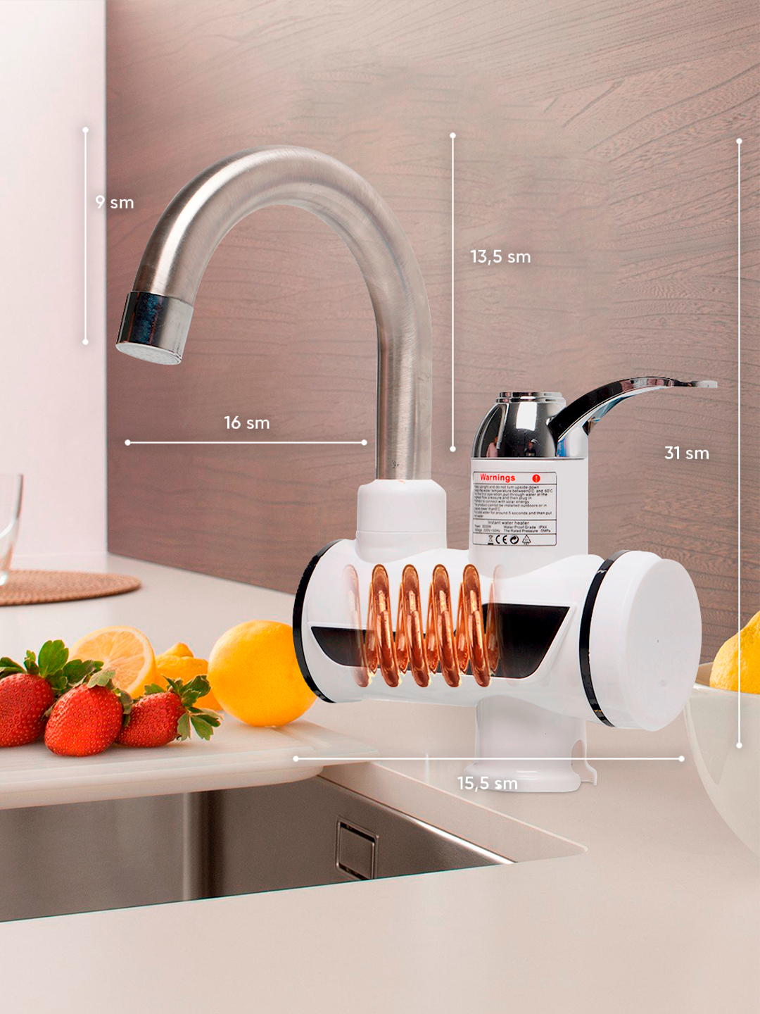 Электрический проточный водонагреватель, смеситель Ariston за 147000 ...