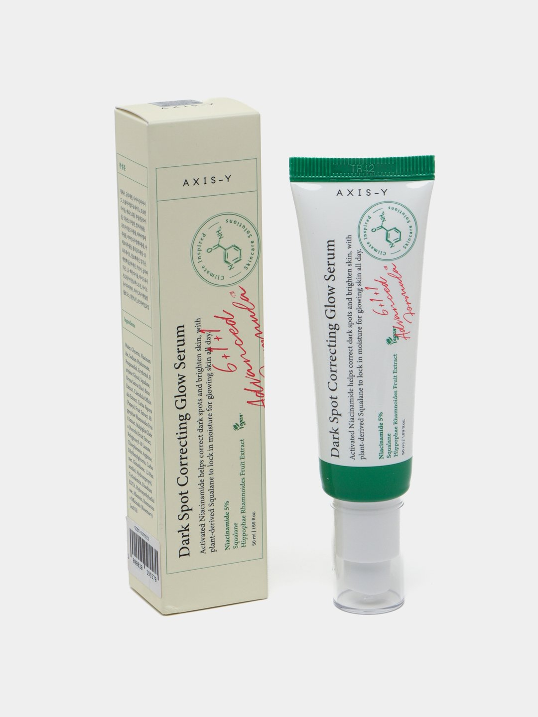 Осветляющая сыворотка Dark Spot Correcting Glow Serum, Axis-Y 50 мл за 165000 сум со скидкой 63% ...
