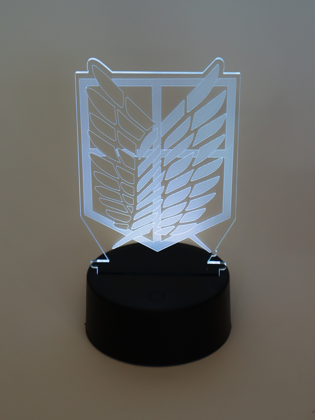 Светодиодная лампа, ночник в стиле аниме "Aтака титанов", "Наруто", для ...