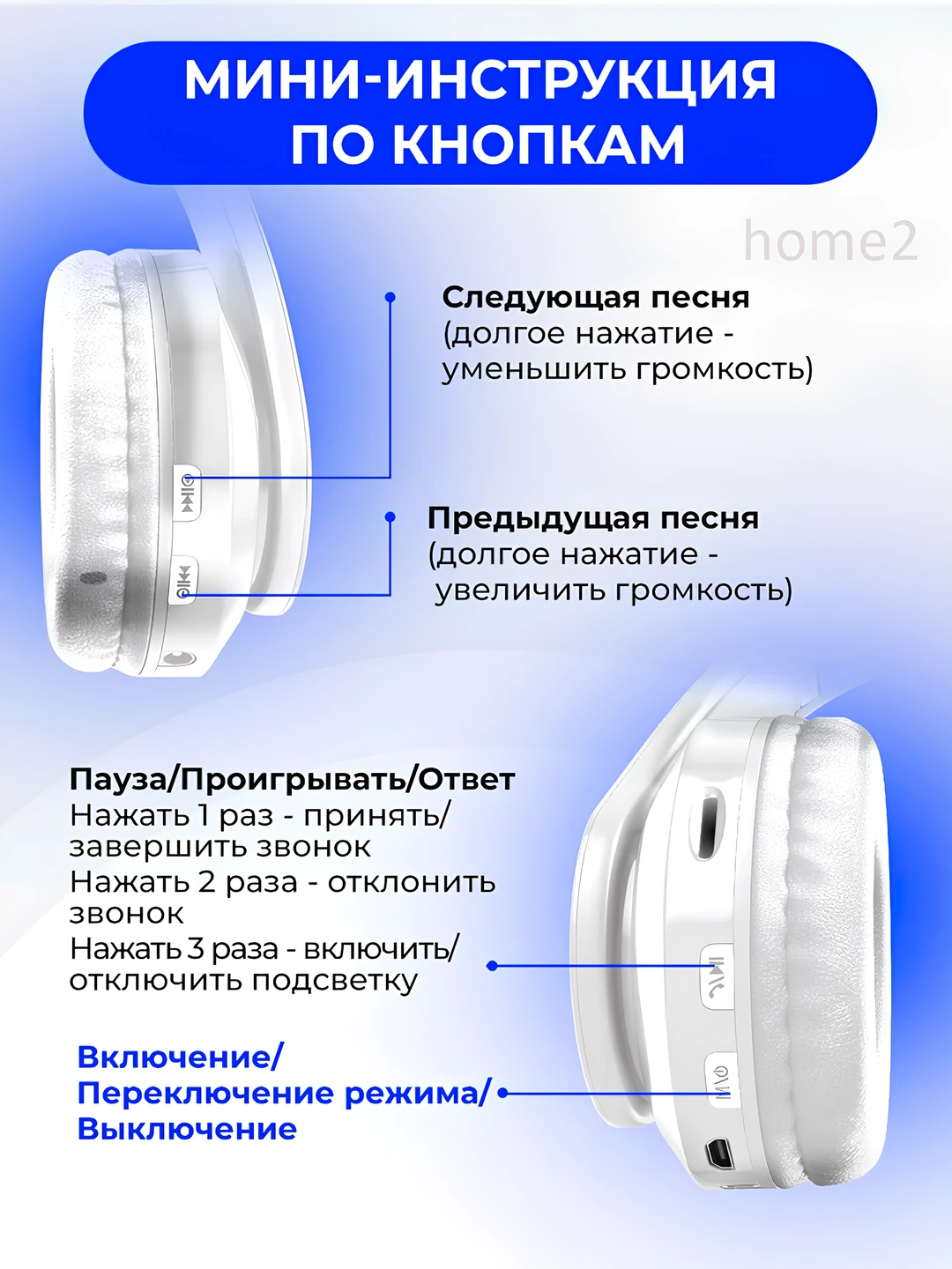 Simsiz quloqchinlar Bluetooth B39, mikrofonli va shovqinni ...