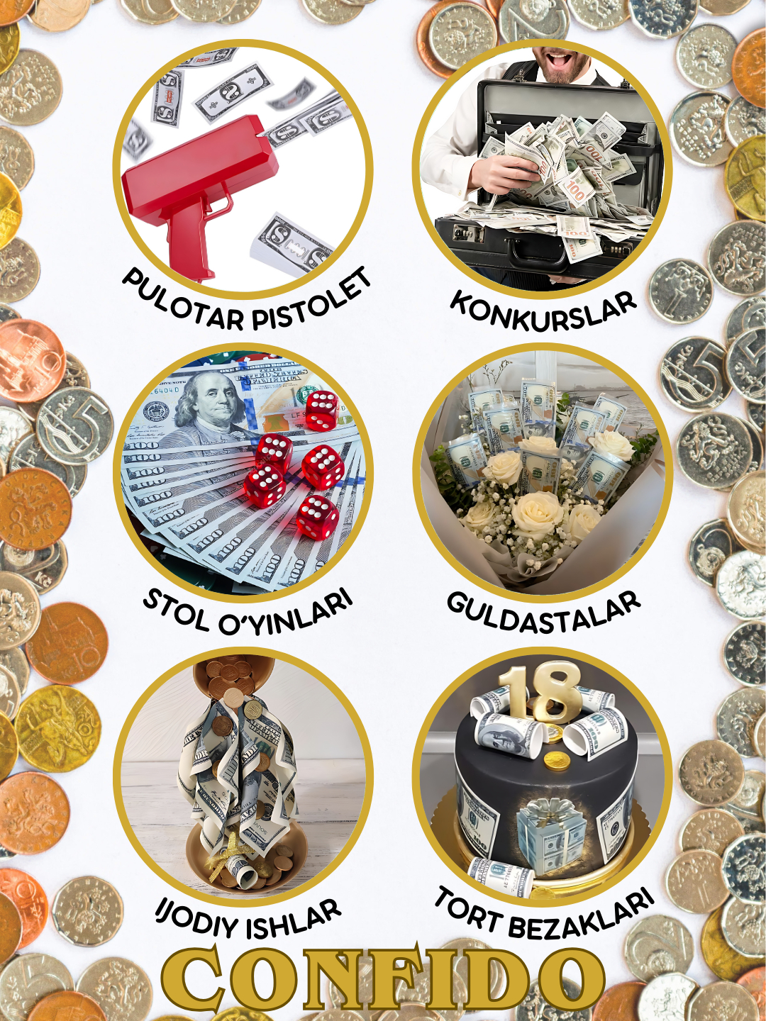 Dollar suvenir, soxta pullar, qalbaki valyuta, 100 USD, 50 USDni arzon ...