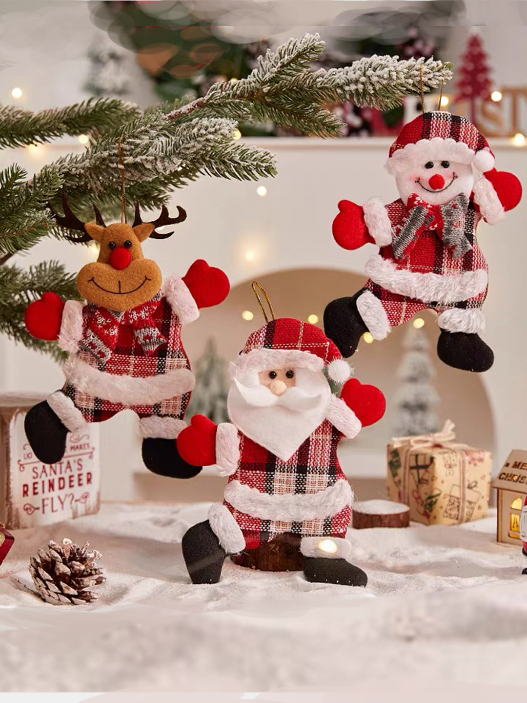 Yangi yil uchun tekstil bezaklarni arzon narxda sotib oling — Uzum ...