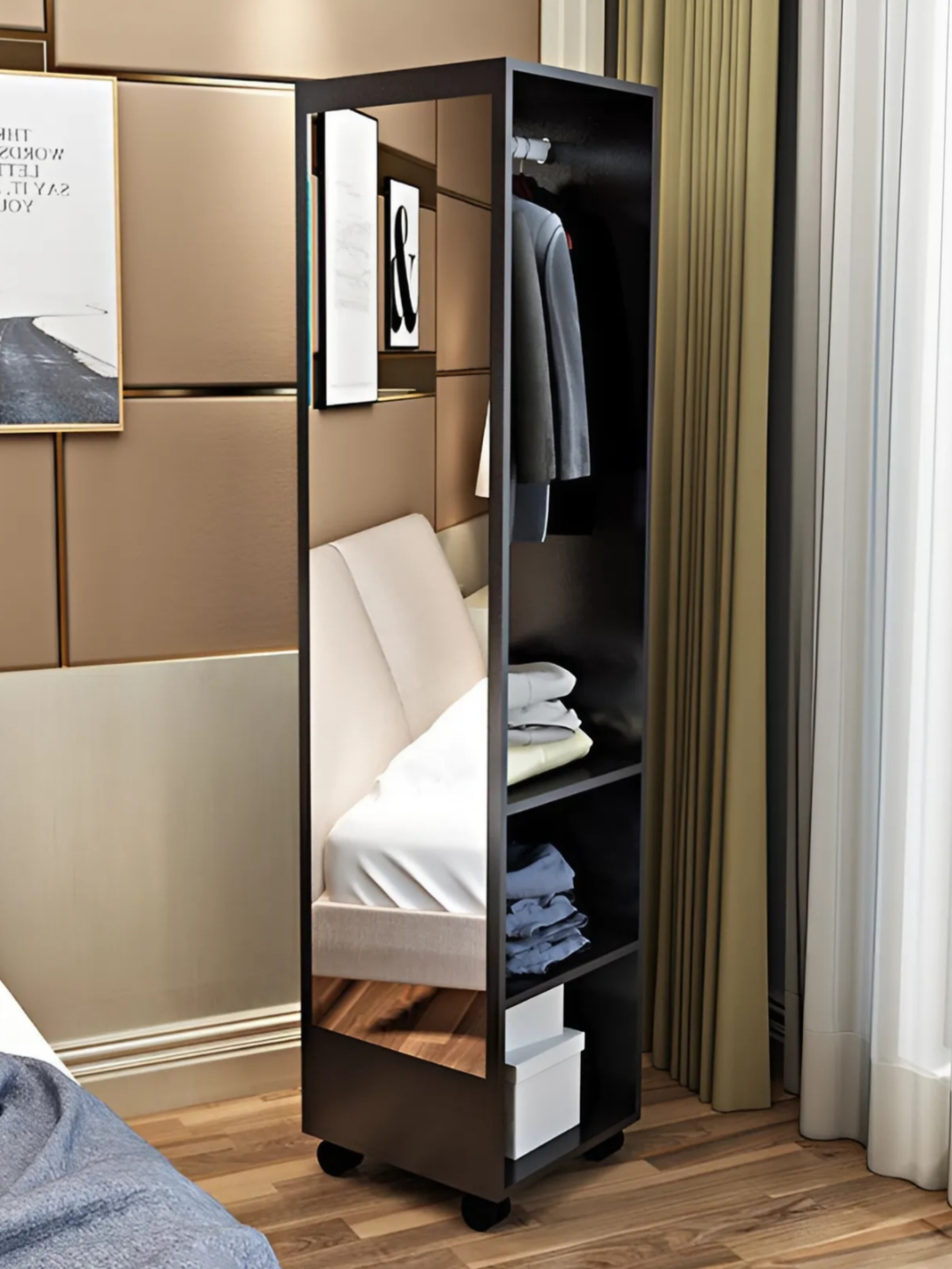 Гардероб универсальный MOANA, размер 175 * 40 * 40 см, полностью ...