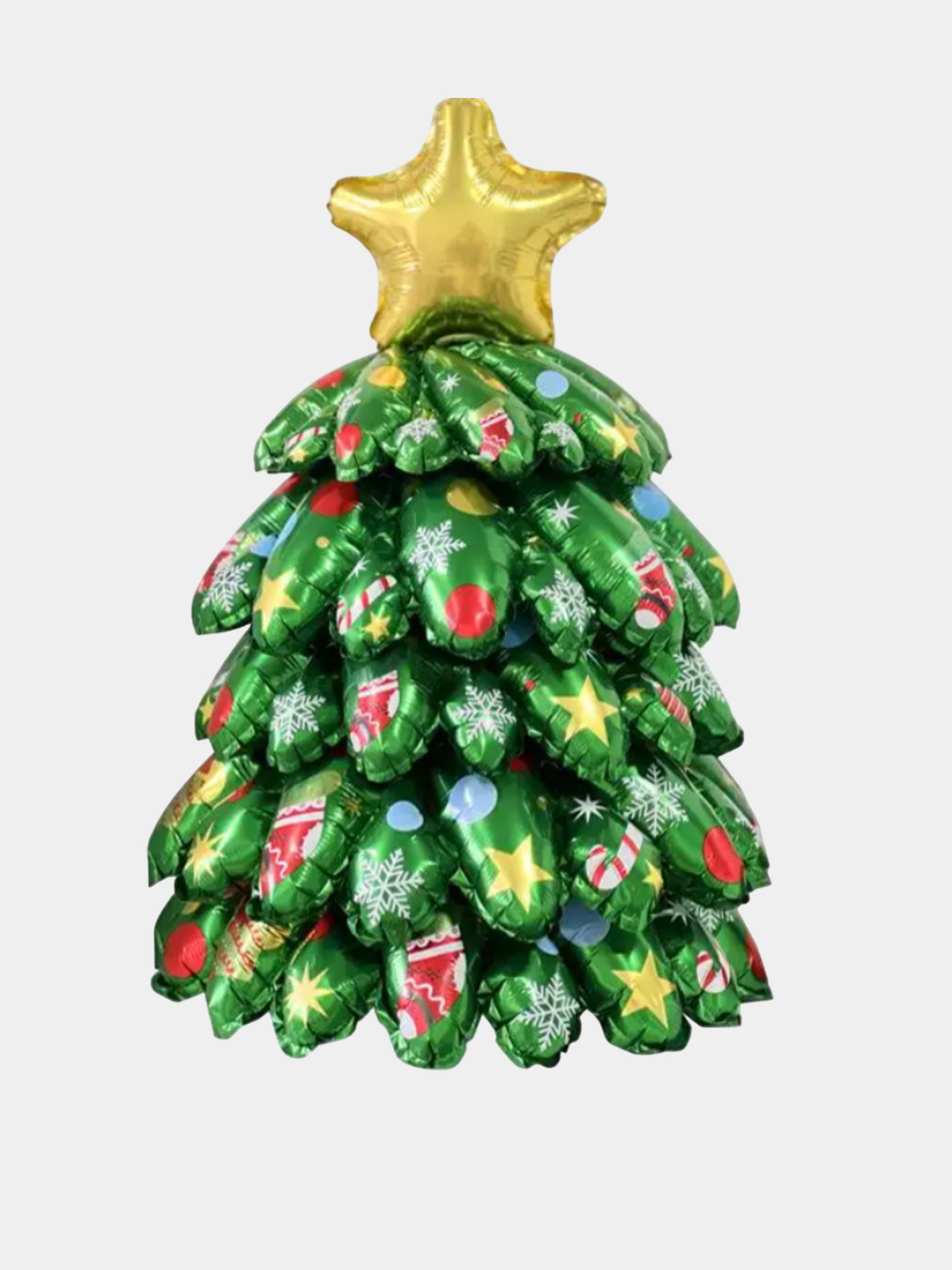 Yangi yil archasi shaklidagi shar, folgalini arzon narxda sotib oling ...