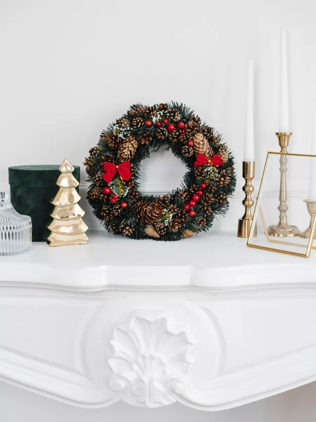 Yangi yil gulchambari dekor uchun 2025, gulchambar, yangi yil o ...