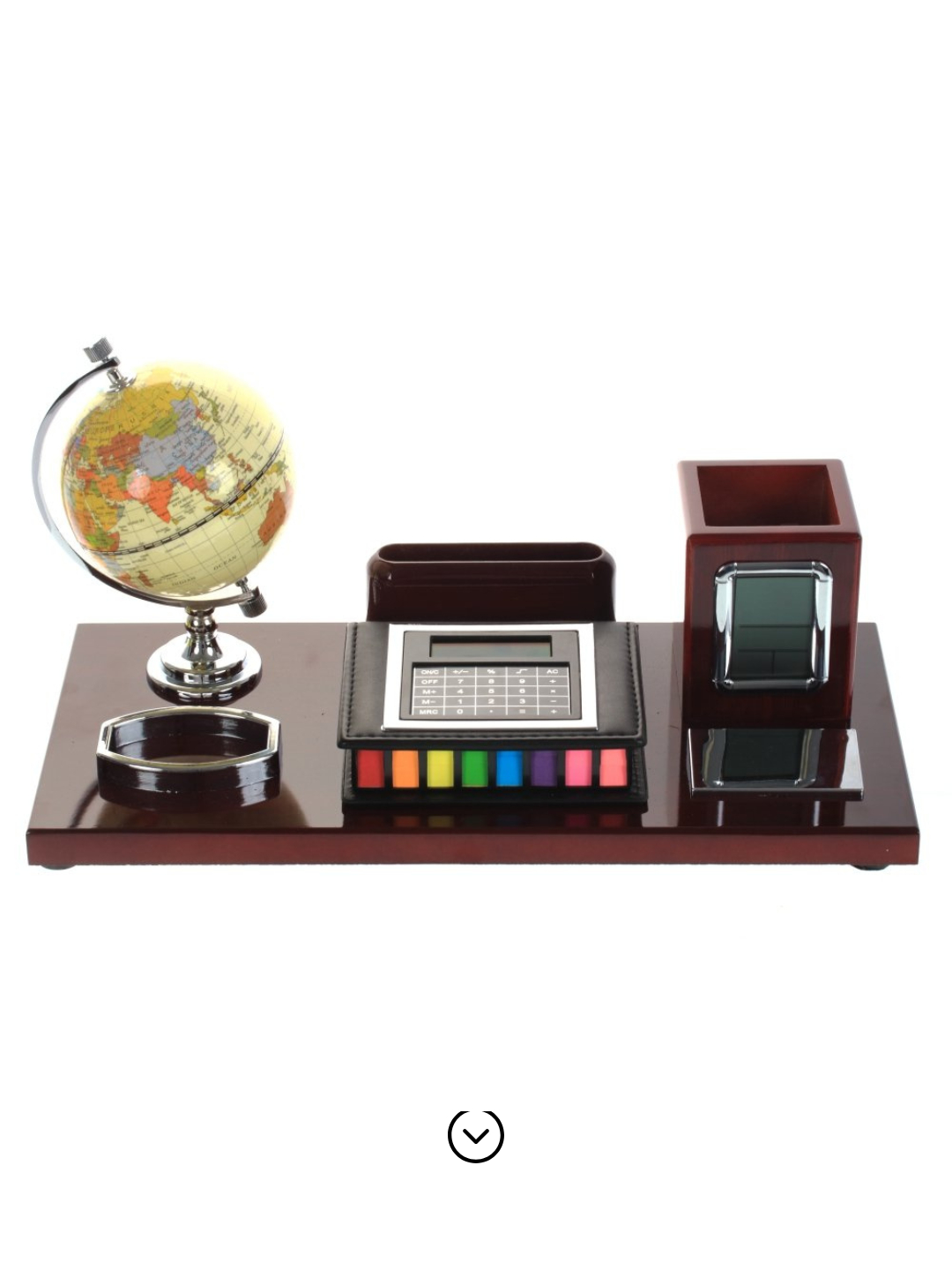 Офисные наборы настольные 4 в 1 и 12 в 1, виды с визитницей и часами купить по низким ценам в ...