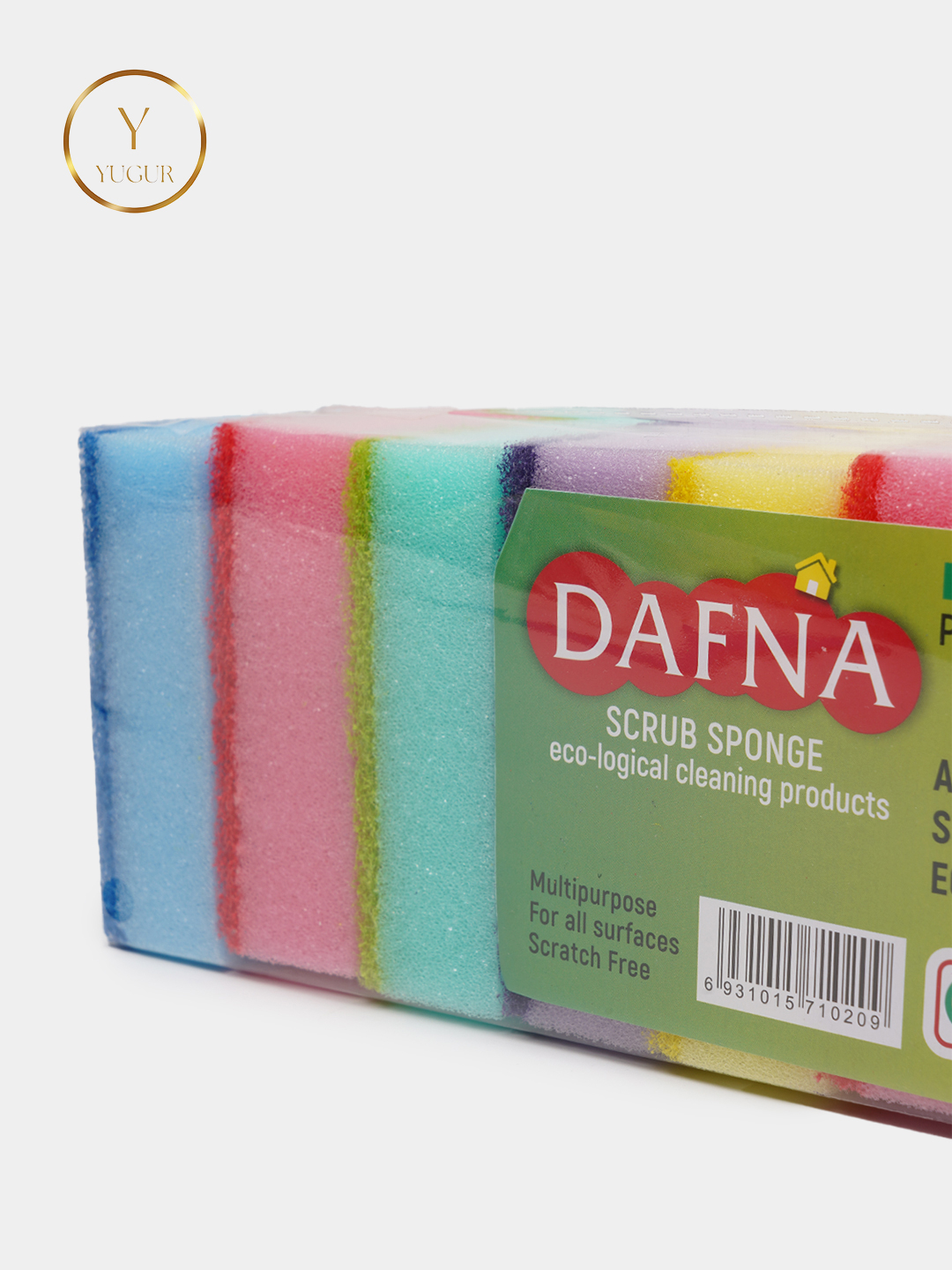 Губки для мытья посуды 10 шт Dafna купить по низким ценам в интернет ...