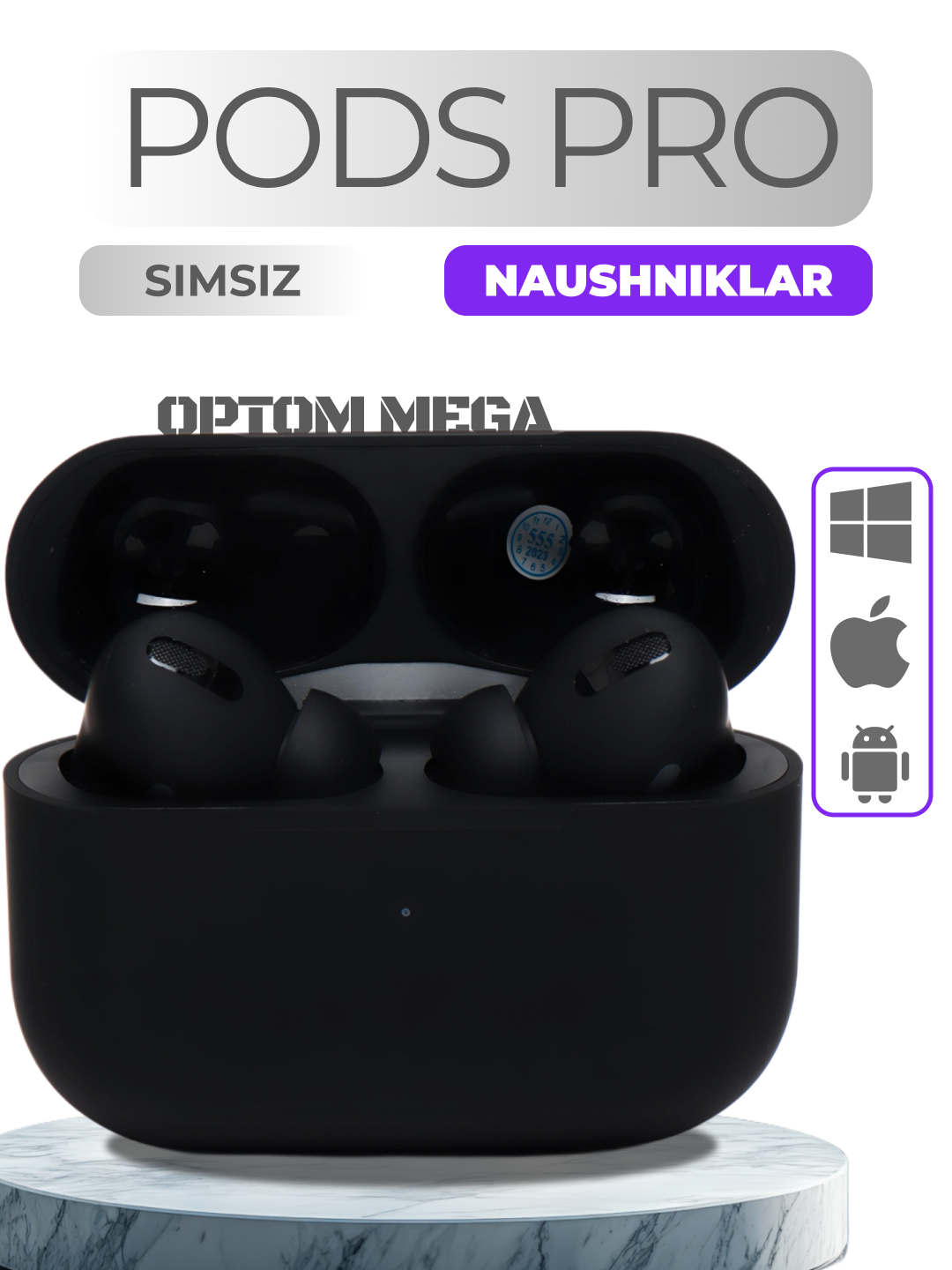 Беспроводные Bluetooth наушники Pods Рro, pods 3, pro 5, max, M10, AIR ...