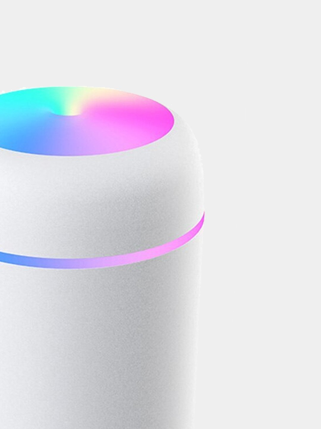 Компактный увлажнитель воздуха H2O, с подсветкой и тихой работой, для ...