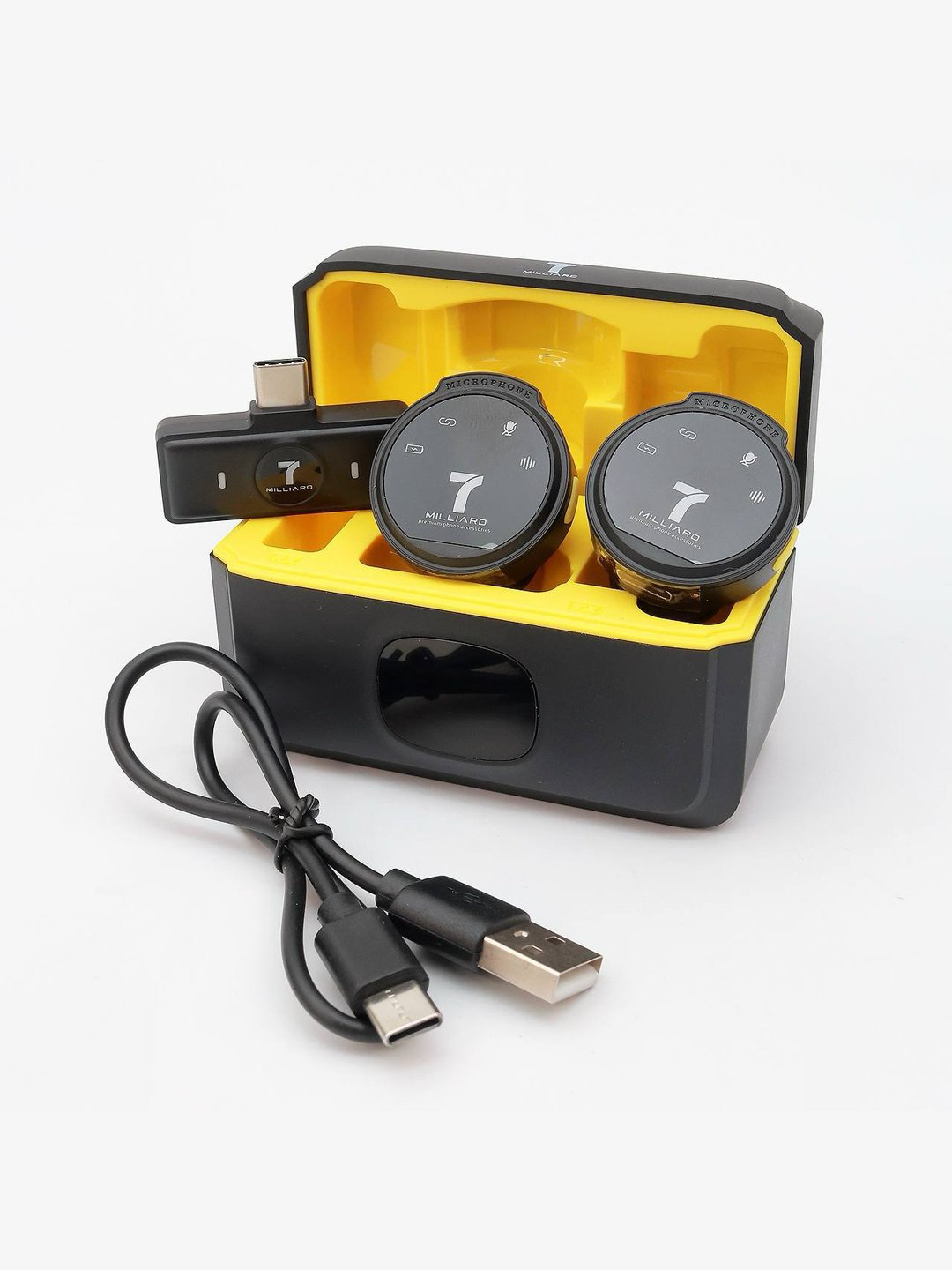 Simsiz petlichka mikrofon 7 Milliard Ultra Compact Type-C / Lightning ...