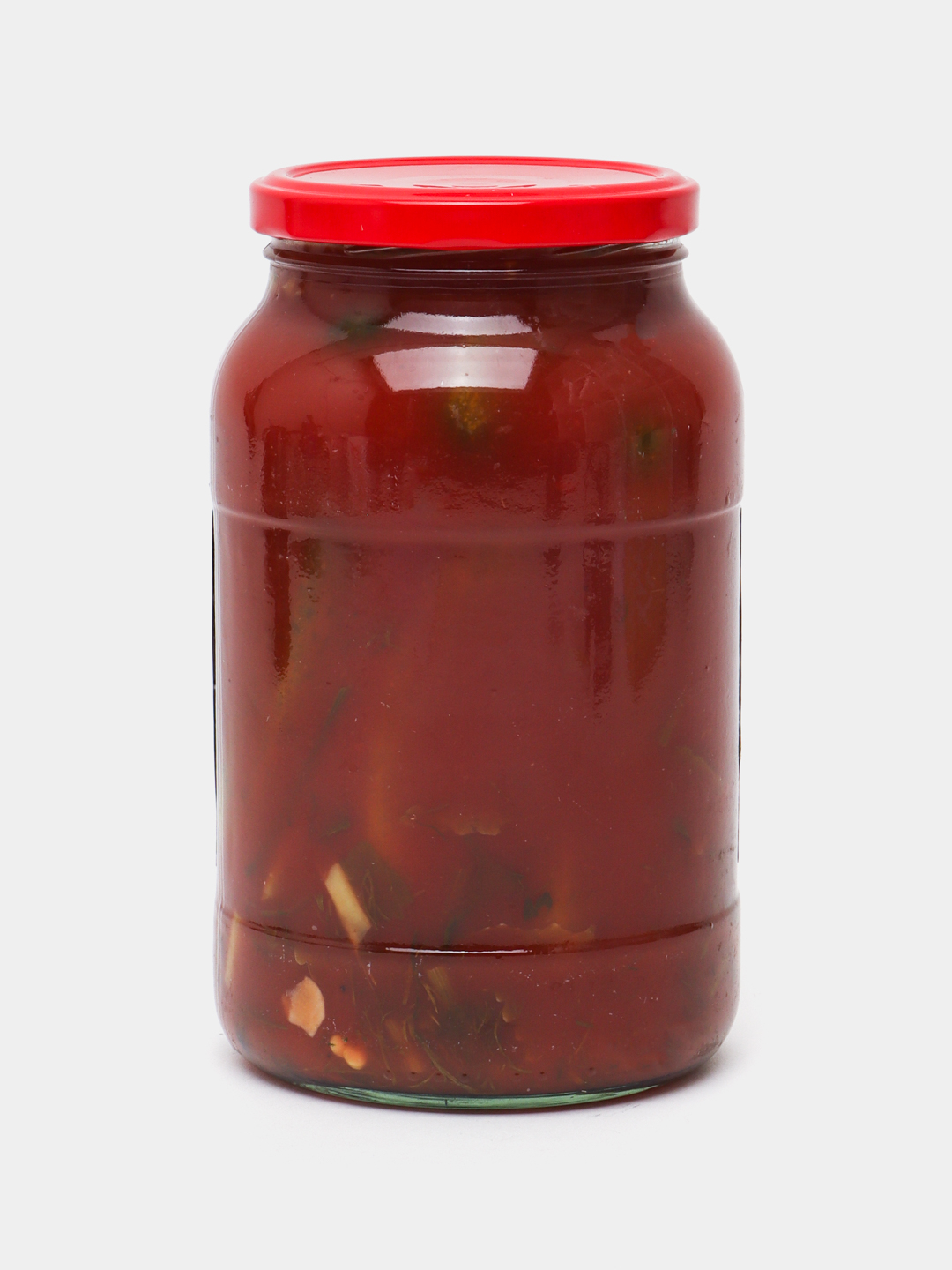 Огурцы в томатном соке в стекло банке, по 1000 мл купить по низким ...