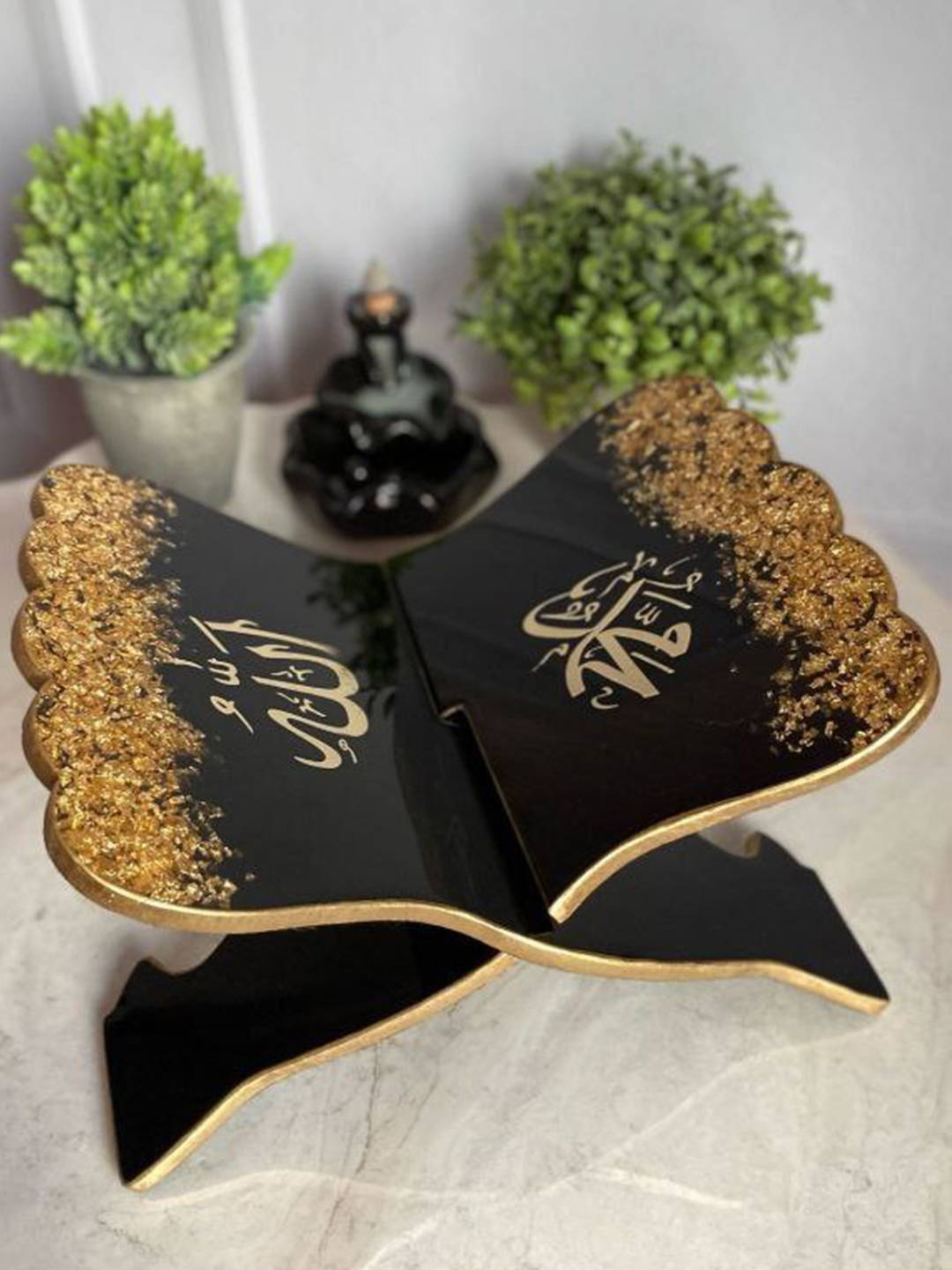 Kitob javoni lavx, epoksi qatroni, dekorativ, kelebek shakli, qo'lda ...