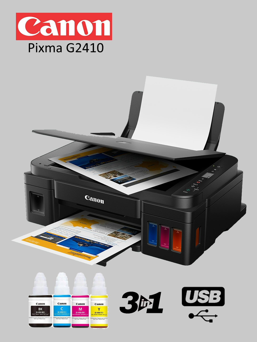 Canon Pixma G2410 rangli printer, skanerni arzon narxda sotib oling ...
