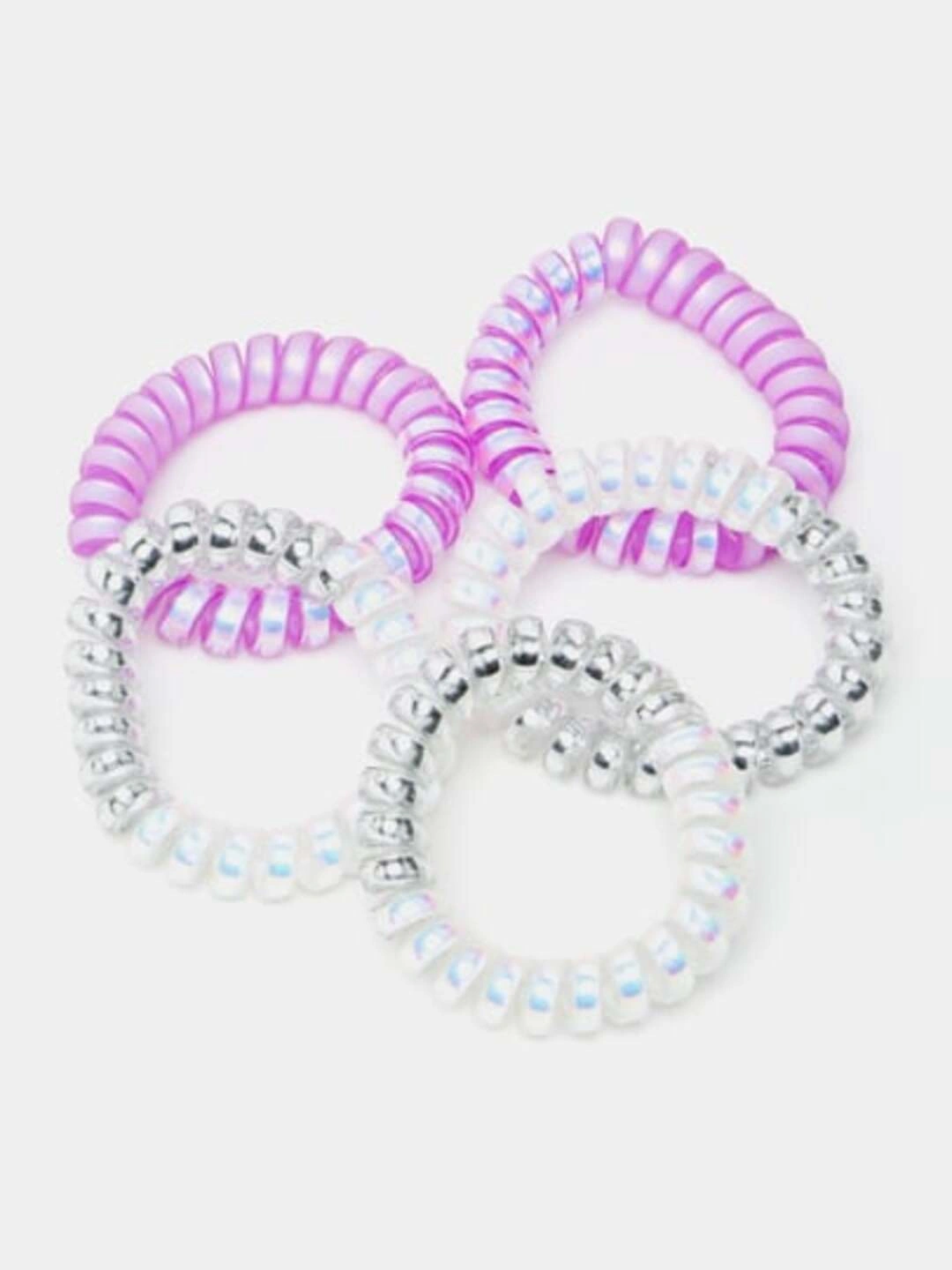 MINISO спиральные резинки для волос Basic Series, 5 шт - 6942083536431 ...