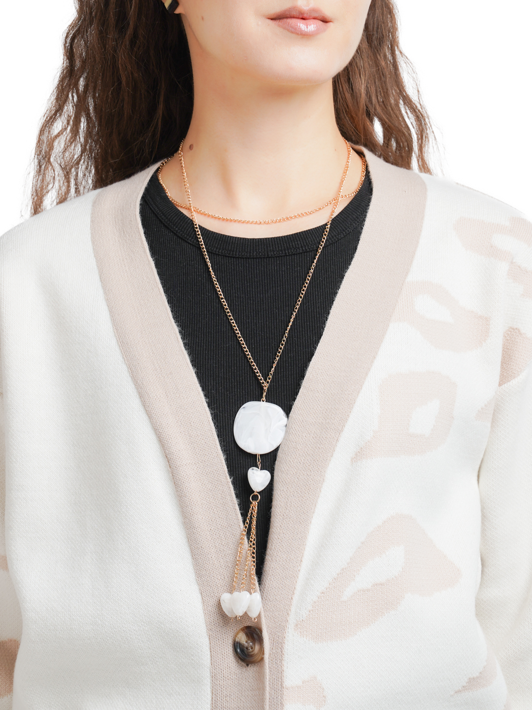 Весенний кардиган с облачным принтом для женщин и девочек Didov Triko ...