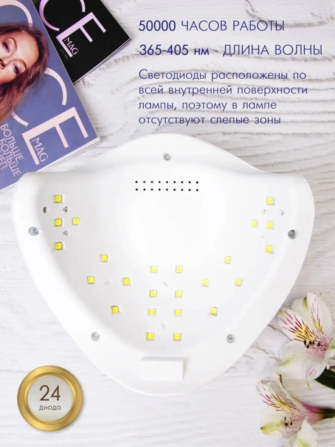Manikyur va pedikyur uchun lampa 119990 so'mga 40% chegirma bilan. Uzum ...