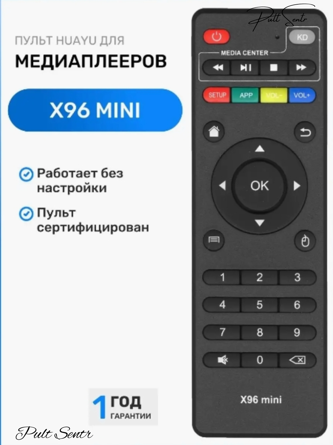 Пульт для Smart Box x96 и для других китайских приставок, приставка ...