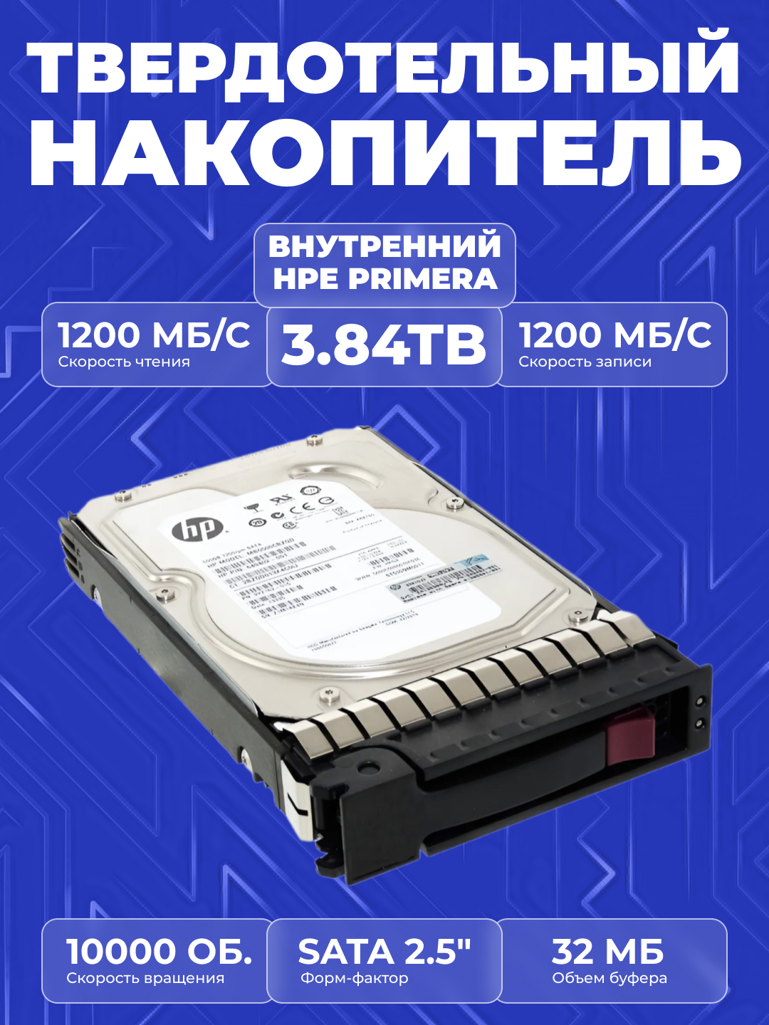 Жесткий диск R0P96A, 3.84 ТБ SAS SFF, 2.5IN, SSD купить по низким ценам ...