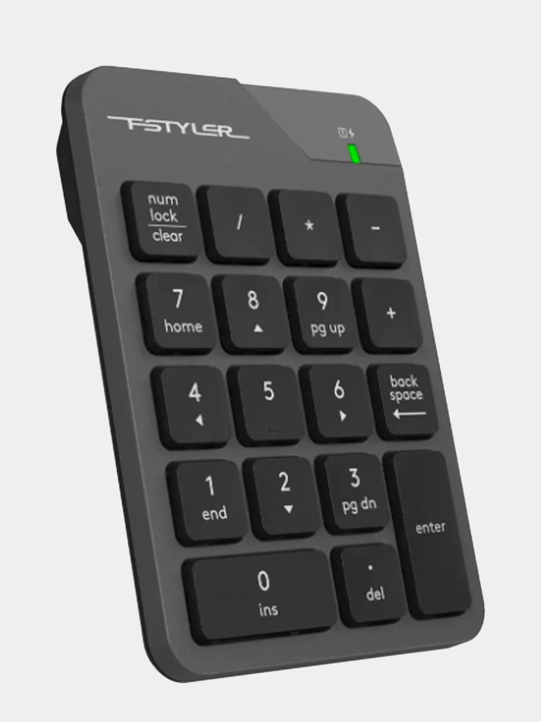 Simsiz klaviatura numpad A4Tech FGK21C, qora, oqni arzon narxda sotib ...