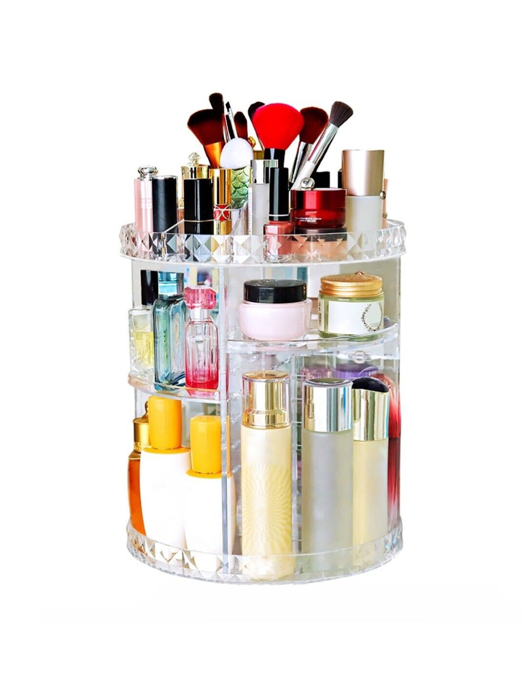 360 циркуляционный органайзер для хранения косметики и парфюмерии ...