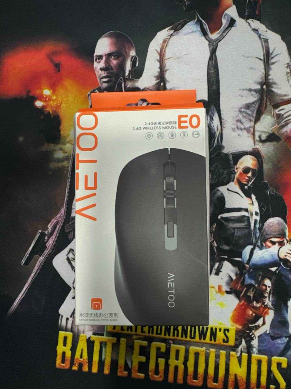 Mышка Беспроводная и бесшумная 2.4G и Bluetooth Metoo E0 купить по ...
