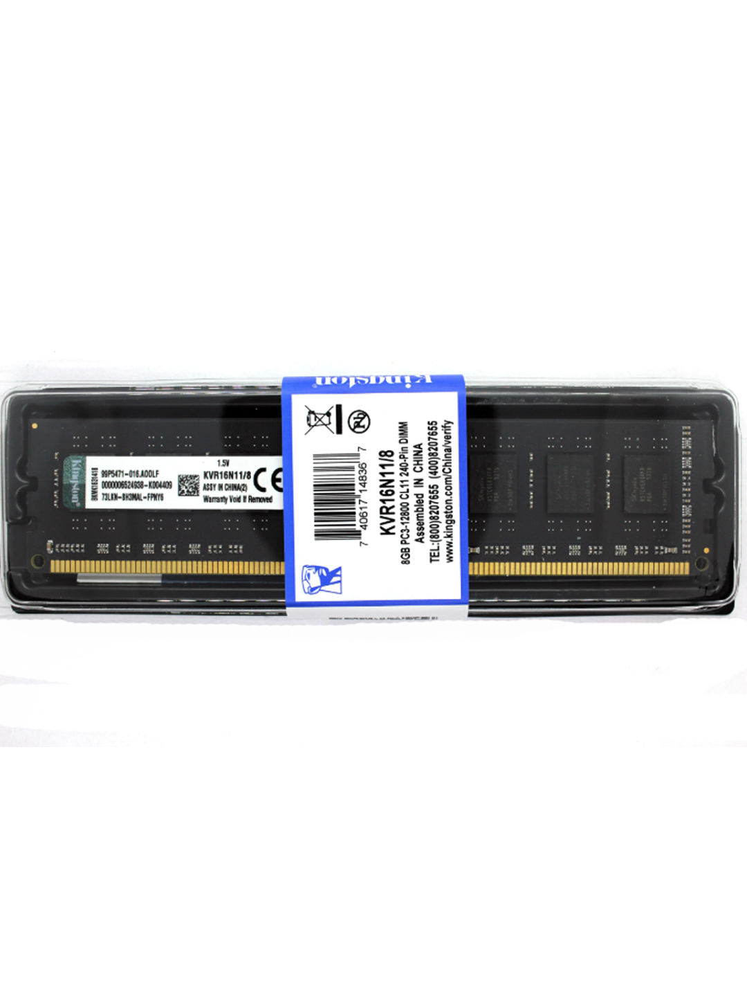 Operativ xotira Kingston DDR3 1600Mhz 2.4 8GB kompyuter uchunni arzon ...