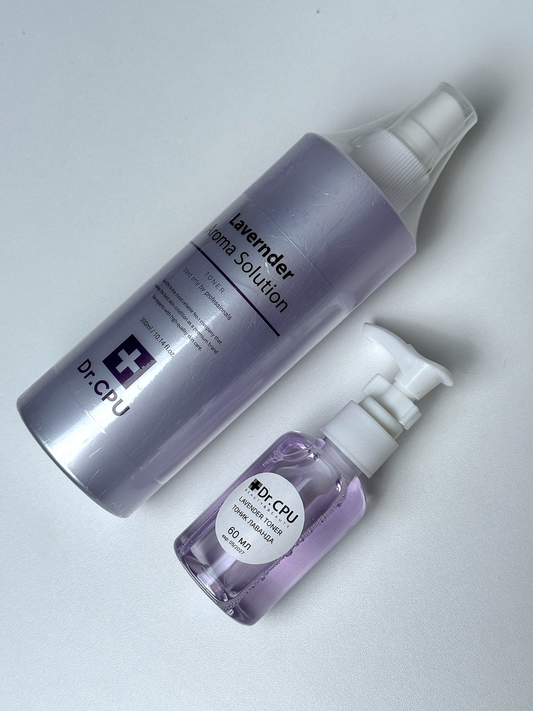 Dr. CPU Lavender Aroma Solution Toner лавандовый тонер для ...