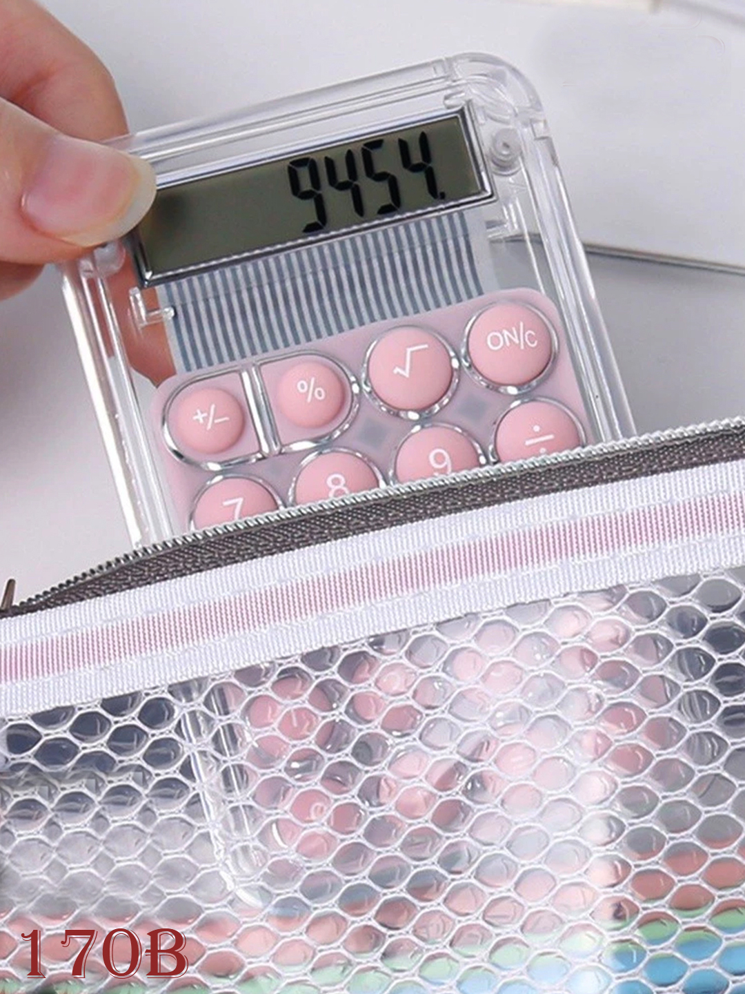 Прочный мини-калькулятор с противоскользящим основанием, энергосберегающий за 22000 сум со ...