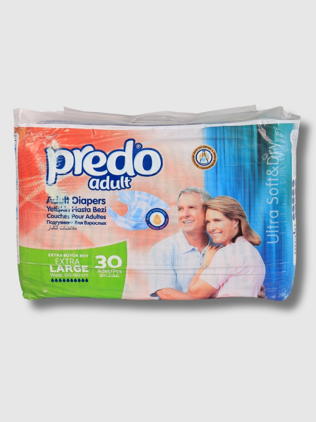 Predo Adult Diapers Extra Large kattalar uchun tagliklar, XL, 30 dona ...