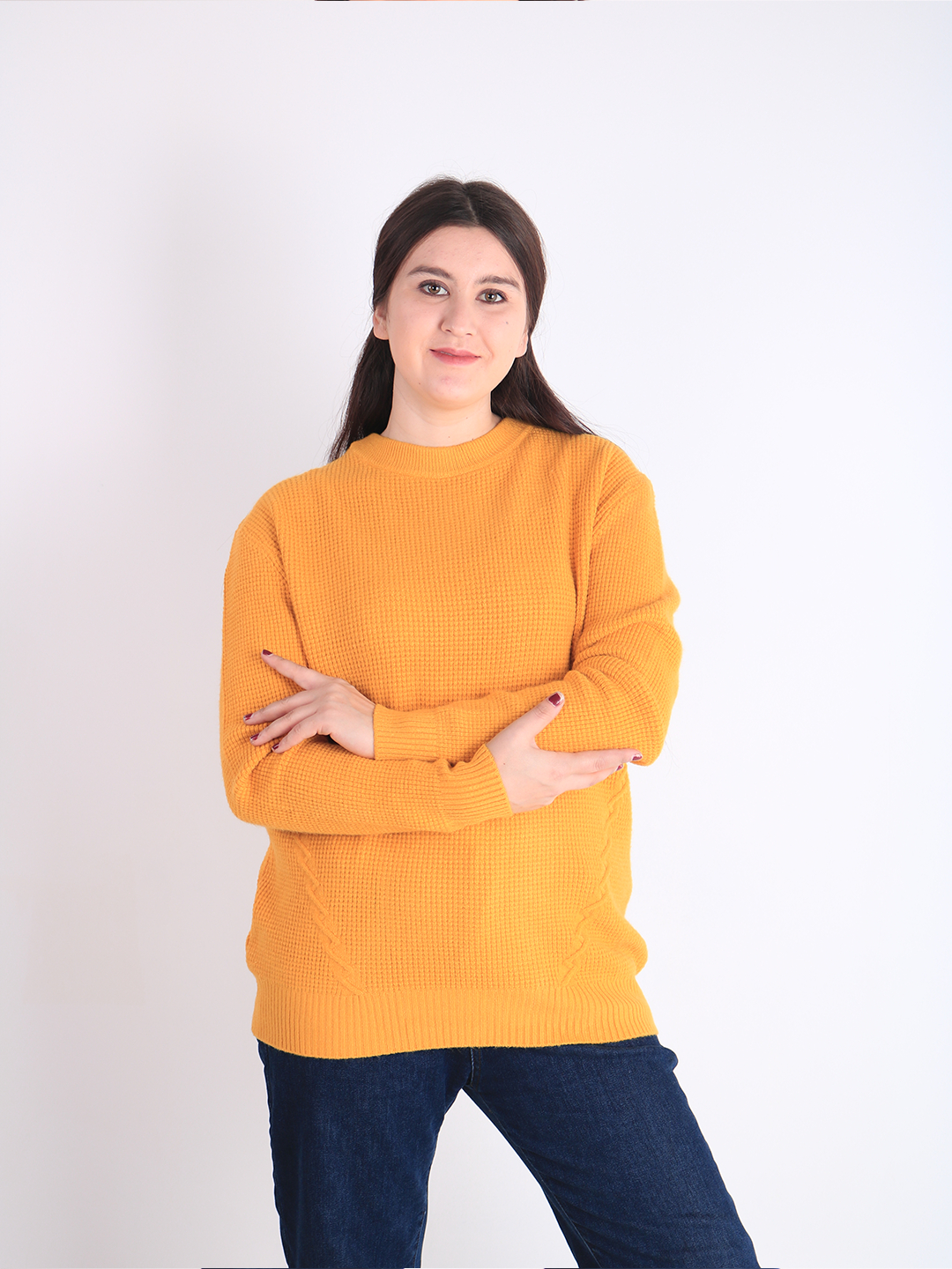 Azaly dan ayollar va qizlar uchun sviter qorani arzon narxda sotib ...