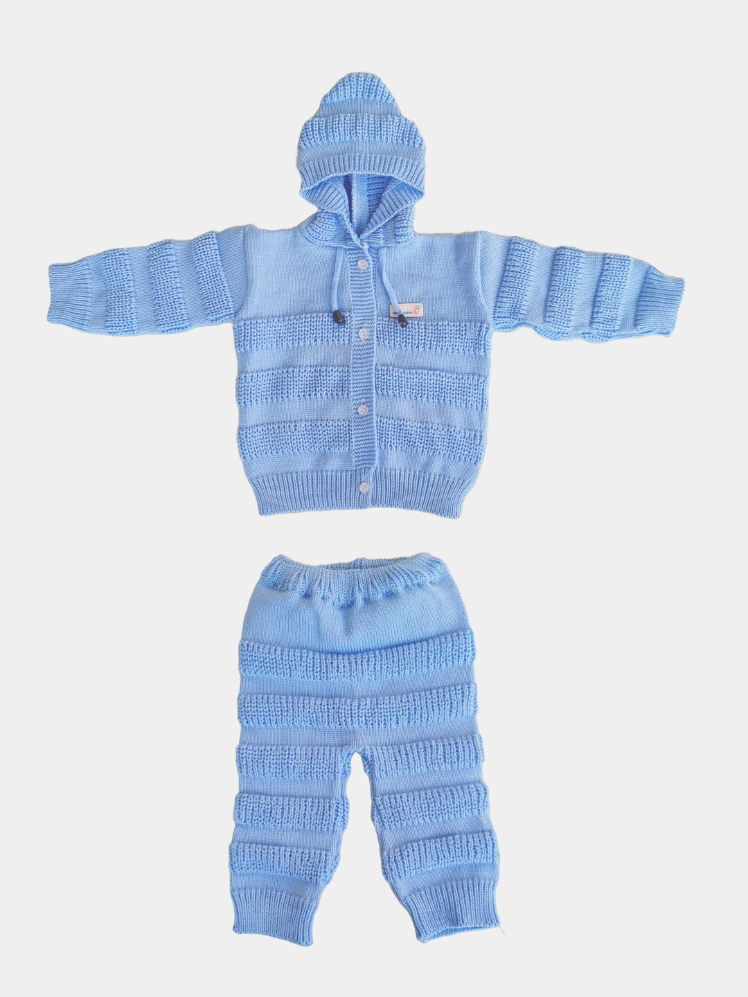 Yangi tug'ilgan chaqaloqlar uchun issiq, trikotaj kiyimlar to'plami, 1 ...