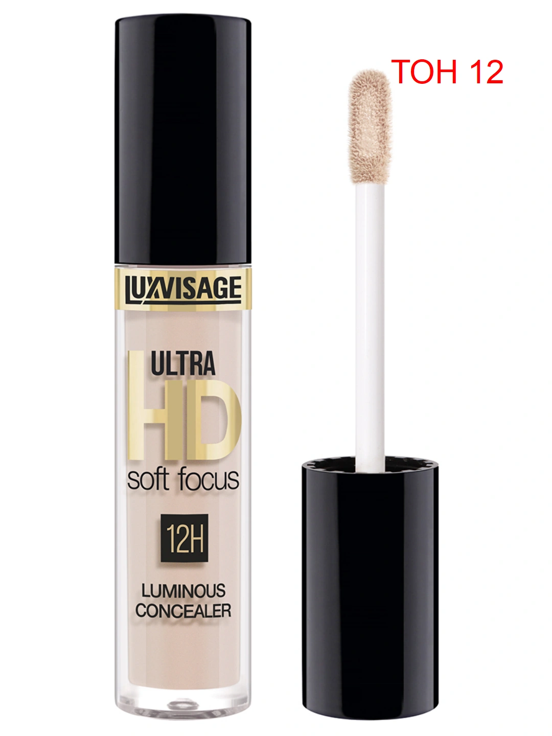 Konsiler ULTRA HD soft focus 12H, yorug'lik ko'zgu, LUXVISAGE, 3.7 g ...