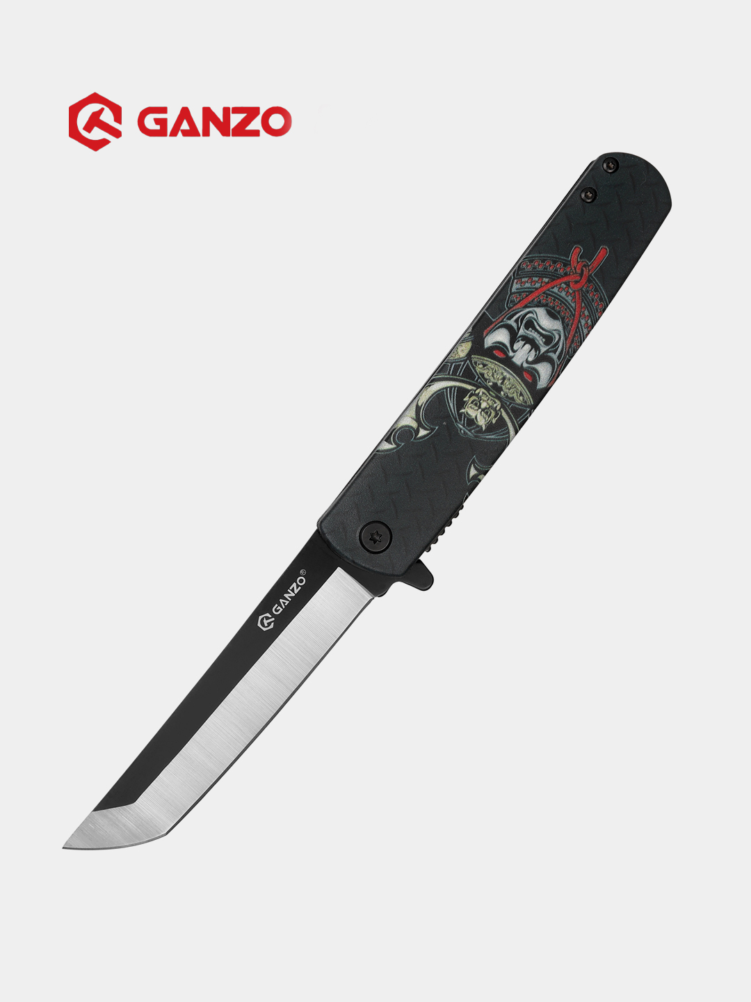 Складной нож GANZO G626-BS, рукоять ABS, сталь 440с, 125г купить по низким ценам в интернет ...