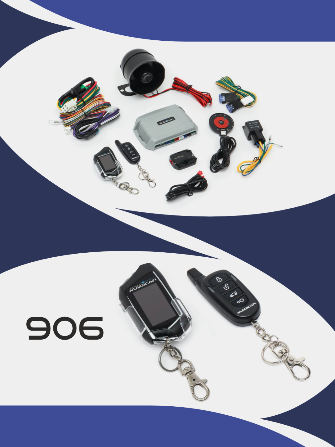 Автосигнализация Magicar M906F 2025 VERSIYA купить по низким ценам в интернет-магазине Uzum ...