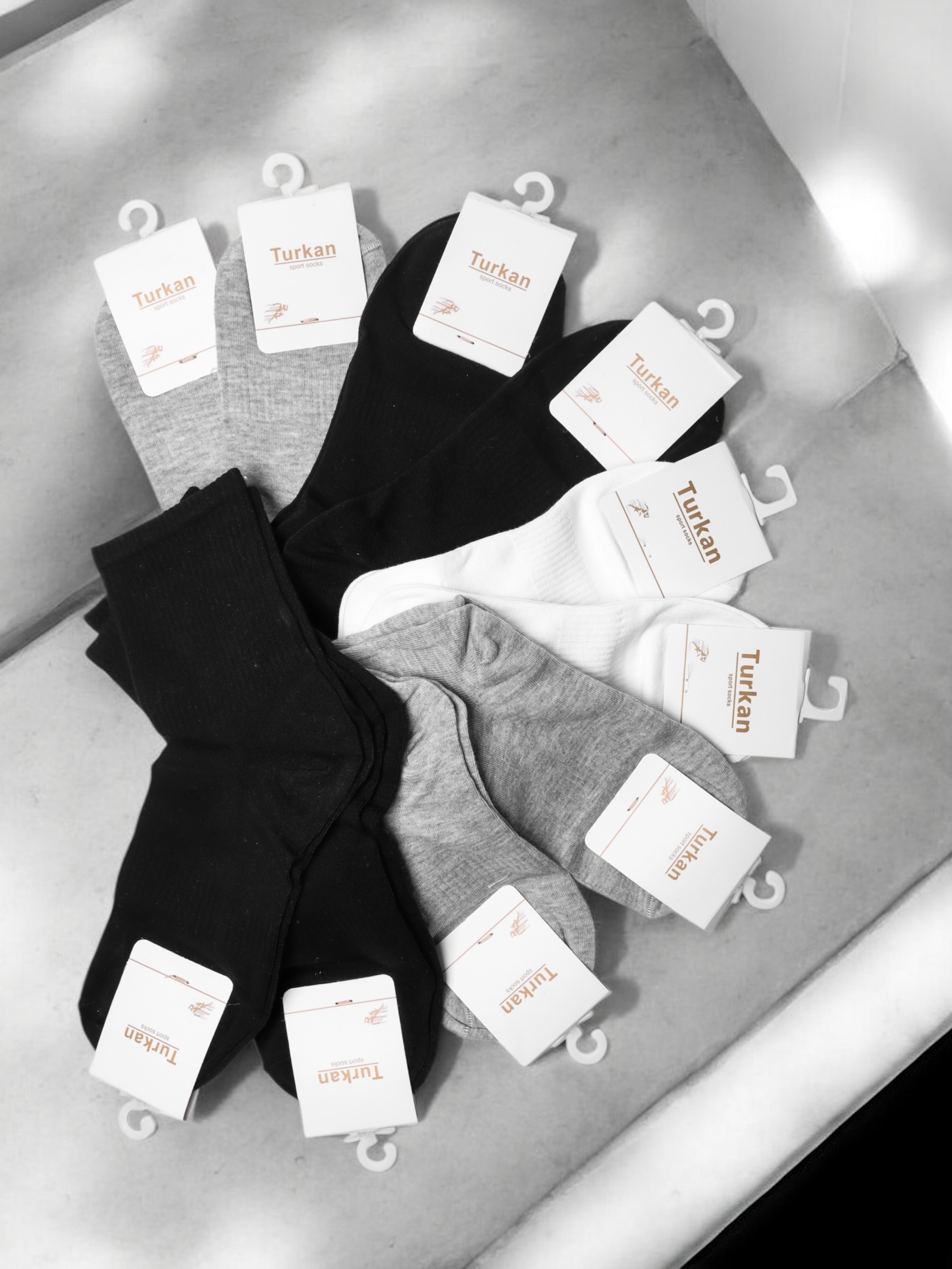 Ayollar uchun paypoqlar to'plami, paxta, o'lchami 36-41, 1, 5, 10 juft ...