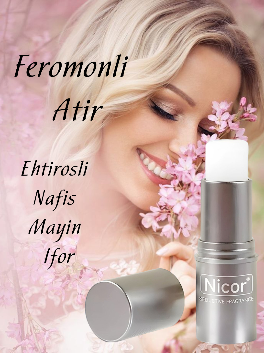 Nicor, quruq atir, stikli, feromon, ayollar va erkaklar uchunni arzon ...