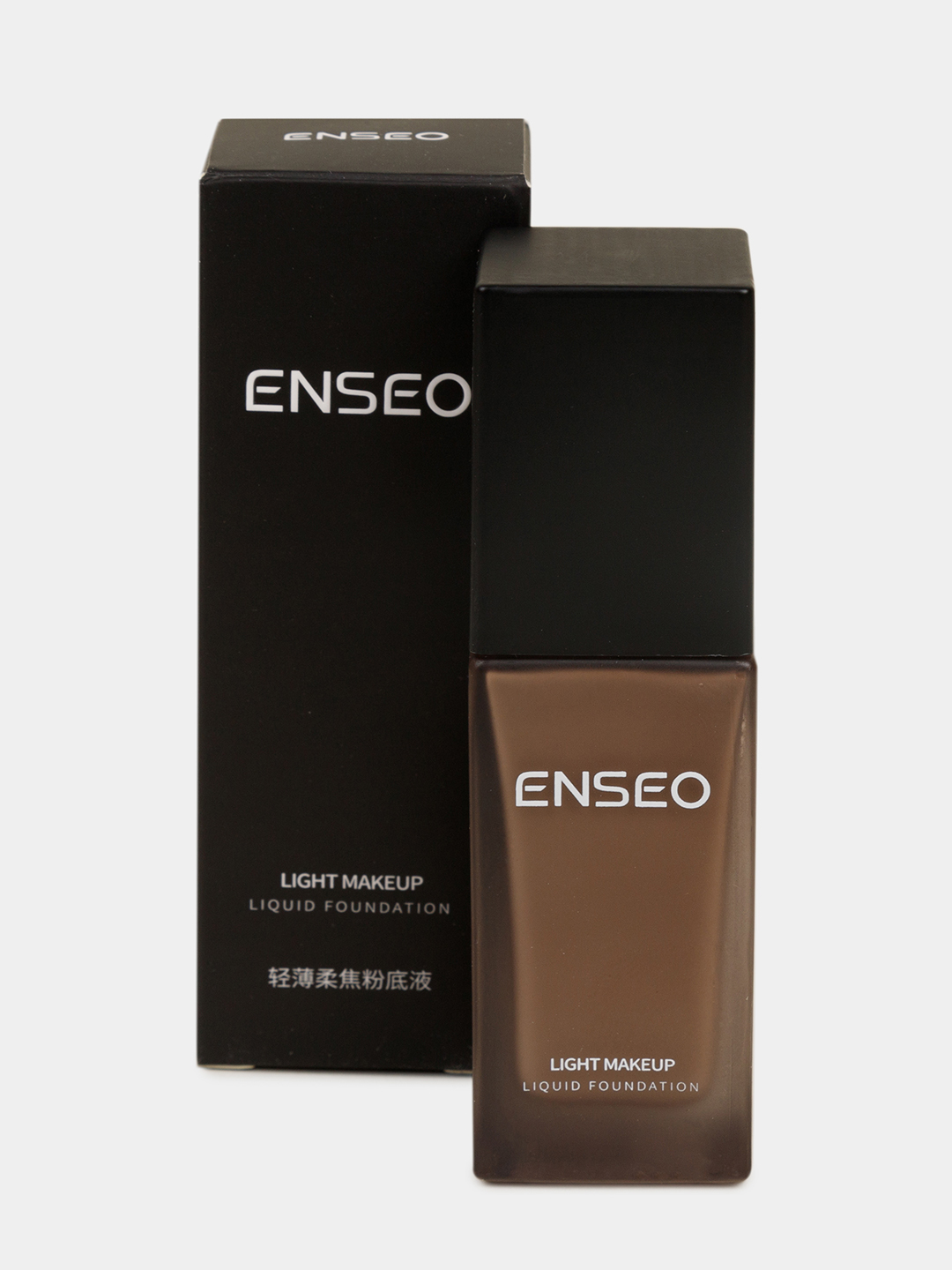 Лёгкая тональная основа ENSEO Light Makeup Liquid Foundation, тёмный оттенок, 30 мл купить по ...