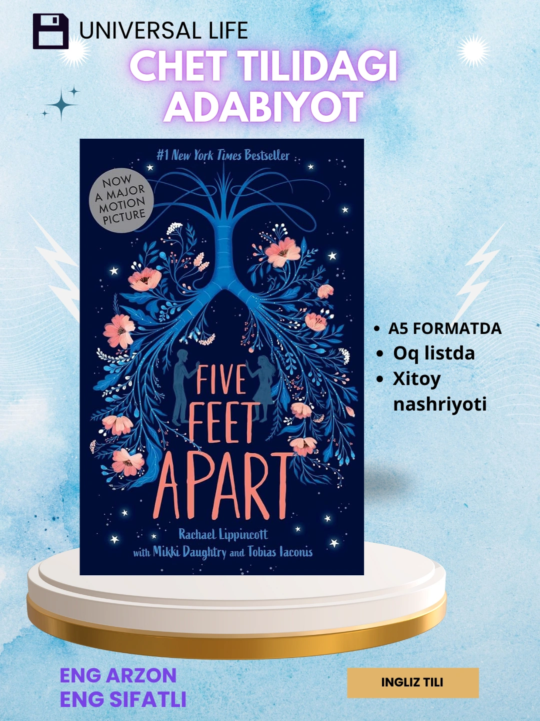Five Feet Apart - Rachael Lippincott eith Mikki Daughtry and Tobias ...