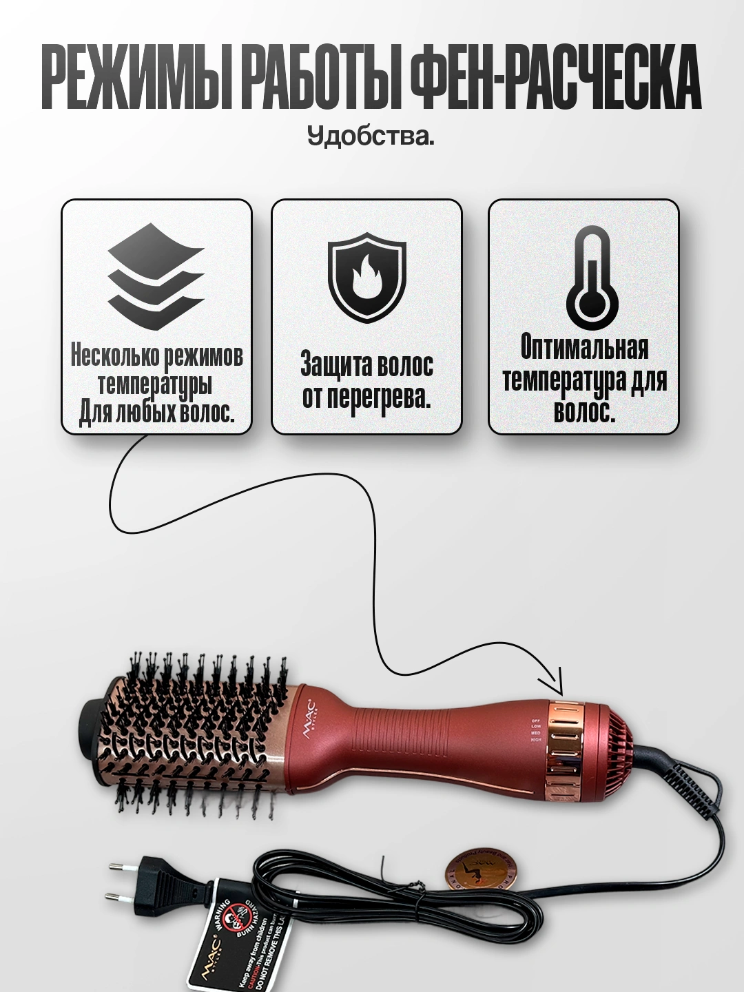 MAC styler MC-6633, MC-6631, MC-6636 фен купить по низким ценам в ...