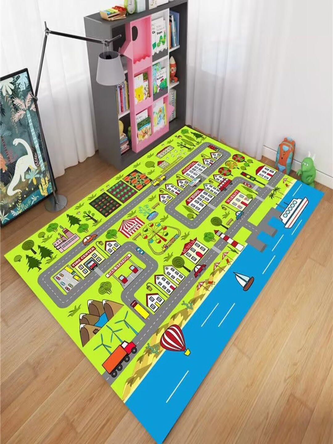 Bolalar rivojlantiruvchi gilamibolalar xonasida, o'g'il uchun, 80*120 sm, 80*160 smni arzon ...