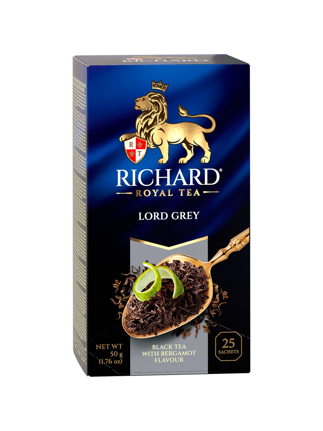Чай Richard "Lord Grey" 25x2 г, сашет, 50 гр купить по низким ценам в ...