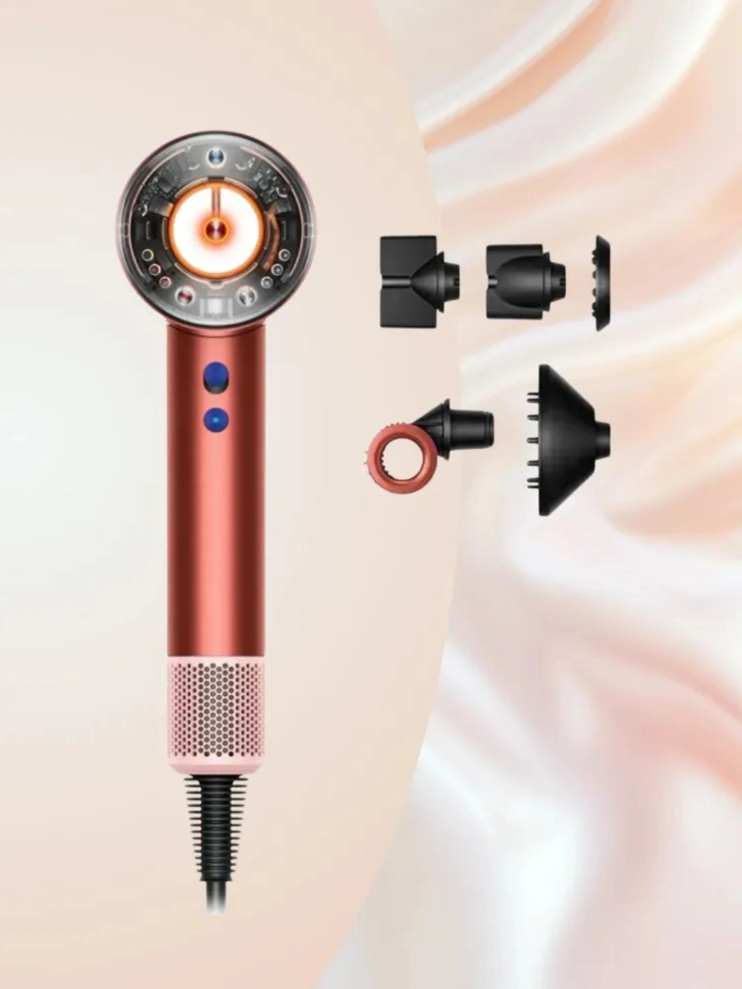 Dyson HD16 Supersonic, Neural Strawberry Bronze Blush Pink soch ...