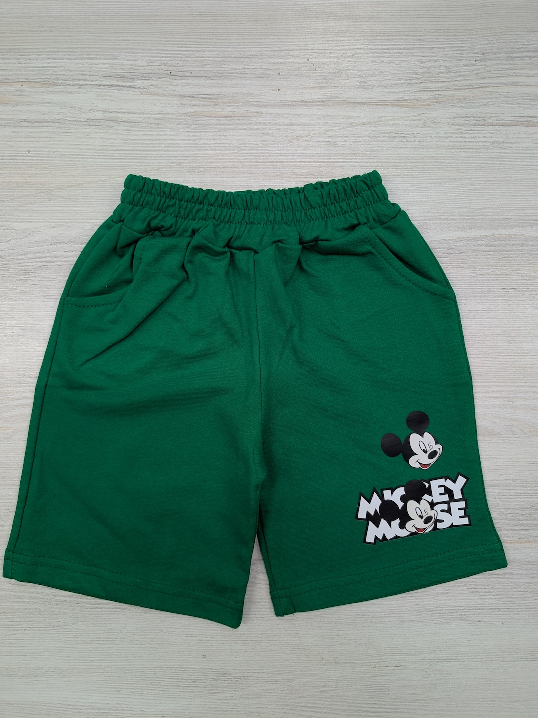 O'g'il bolalar uchun mickey mouse yozuvlik shortik, 1 yoshdan 4 ...