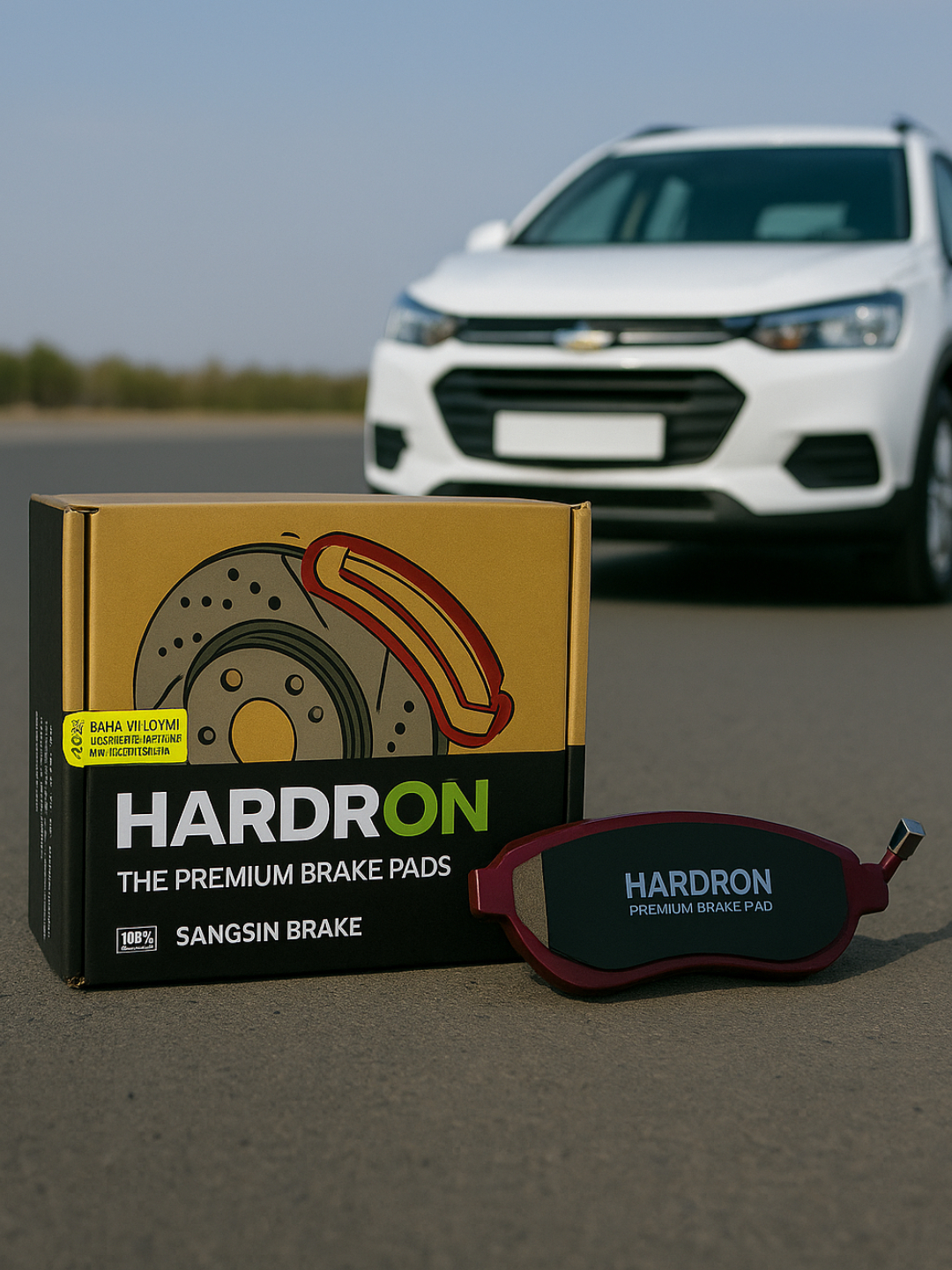 Тормозные колодки передние Hardron Tracker 1/2 купить по низким ценам в ...